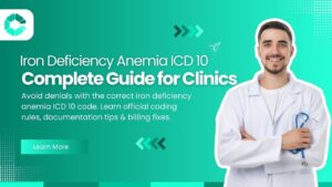 April 2026 ICD-10 Code for Anemia (D50.9)
